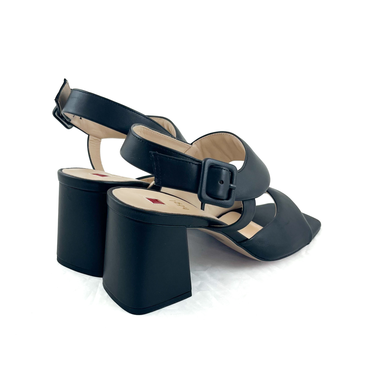 Hogl Vienna Black Heel Sandal - Issimo Shoes