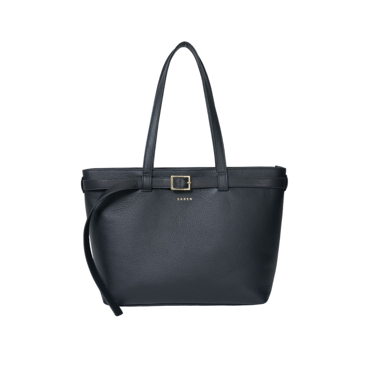 Saben Tabby Shoulder Bag Black + Bronze - Issimo Shoes